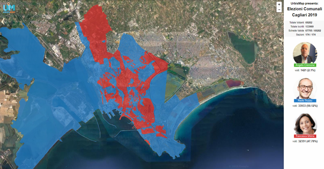 Cagliari elezioni comunali: su mappa i risultati dello spoglio in tempo ... Cagliari elezioni comunali: su mappa i risultati dello spoglio in tempo ...