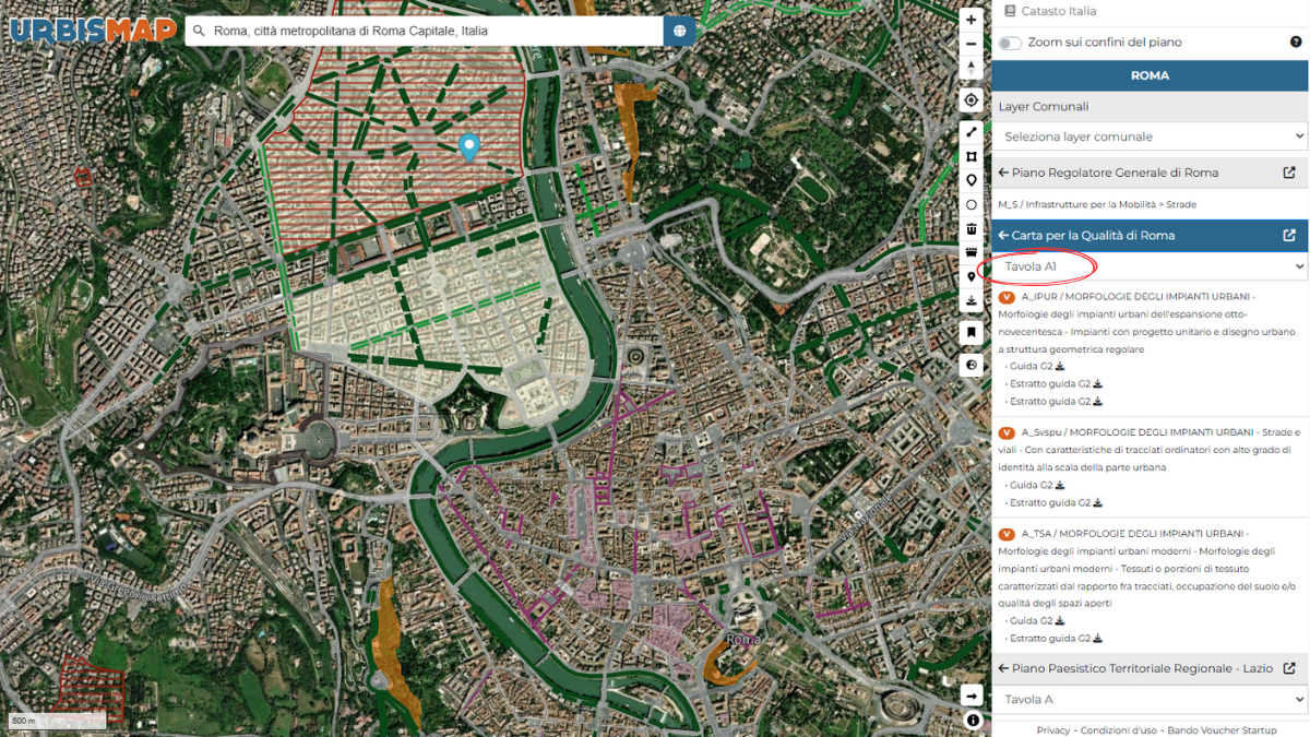 Carta per la qualità di Roma aggiornata: online su UrbisMap