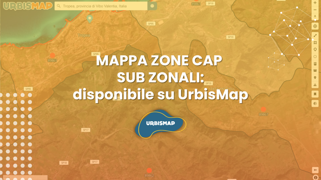 Mappa Zone CAP Sub Zonali disponibile su UrbisMap