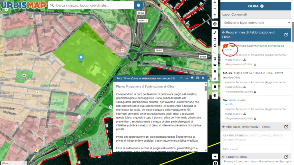 Geoportale UrbisMap: nuove modalità di visualizzazione per norme ...